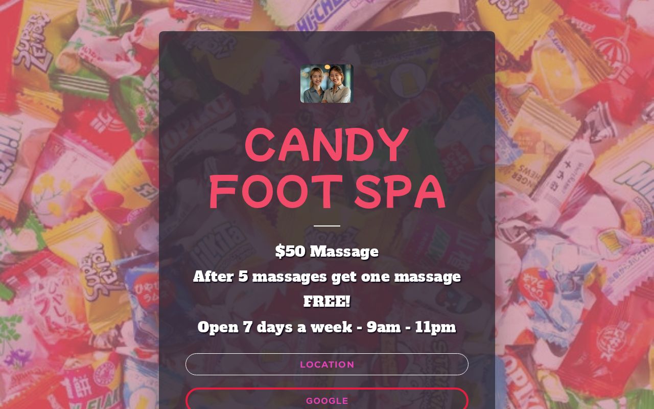 Candy Foot Spa